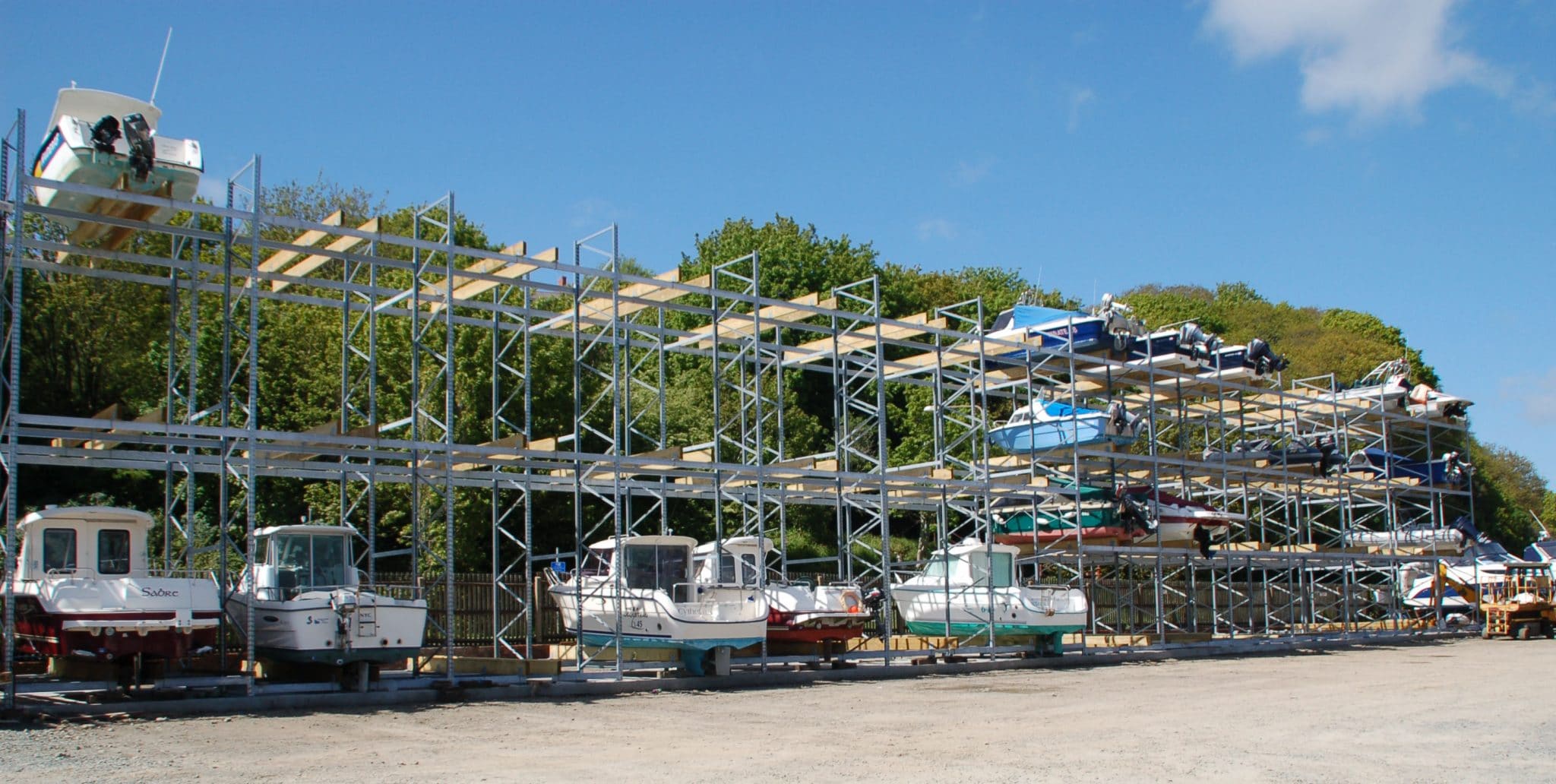 Boat and Marine Racking Storage Solutions | RediRack