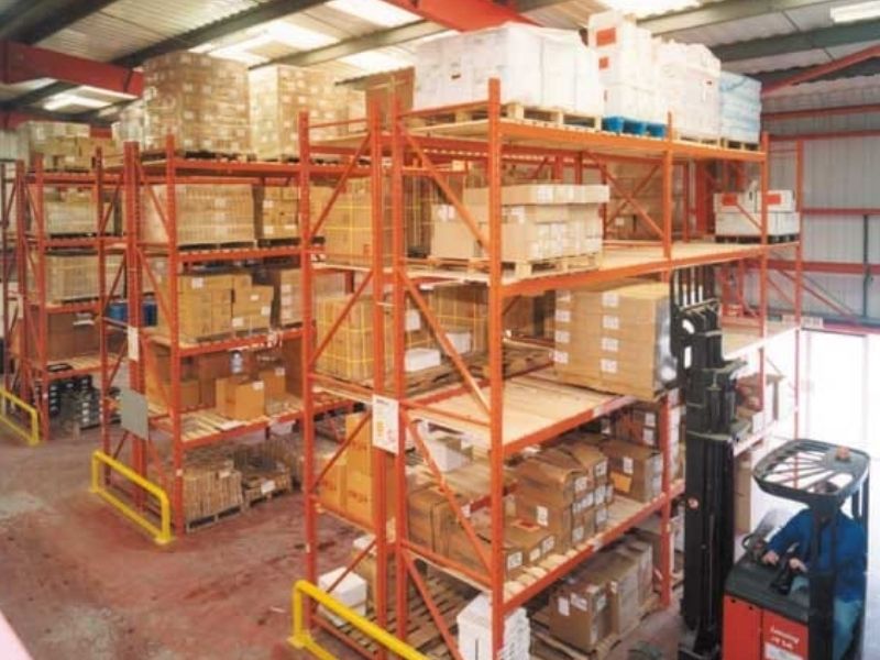 Harman Becker | Wide Aisle Racking | RediRack