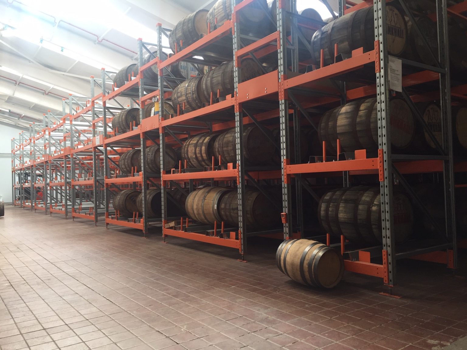 Bespoke Pallet Racking Solution | UK Wines & Spirits Manufacturer