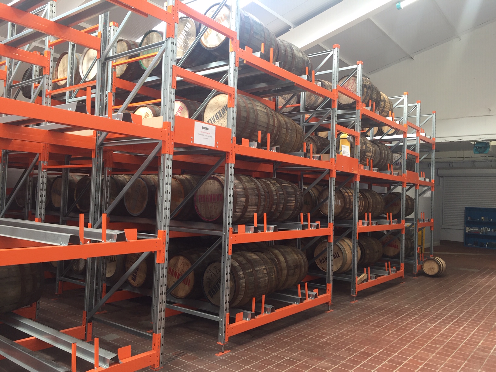 Distilleries Racking | Cask & Barrel Racking | RediRack