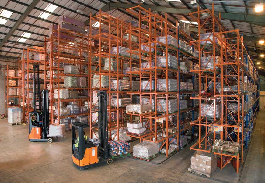 Law Distribution | Wide Aisle Racking System | RediRack